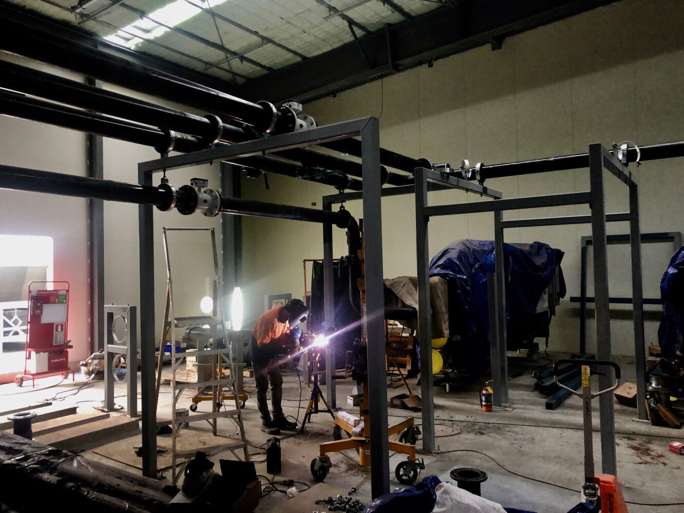 Pipefitting Prefabrication Services | Decreases Time on Site